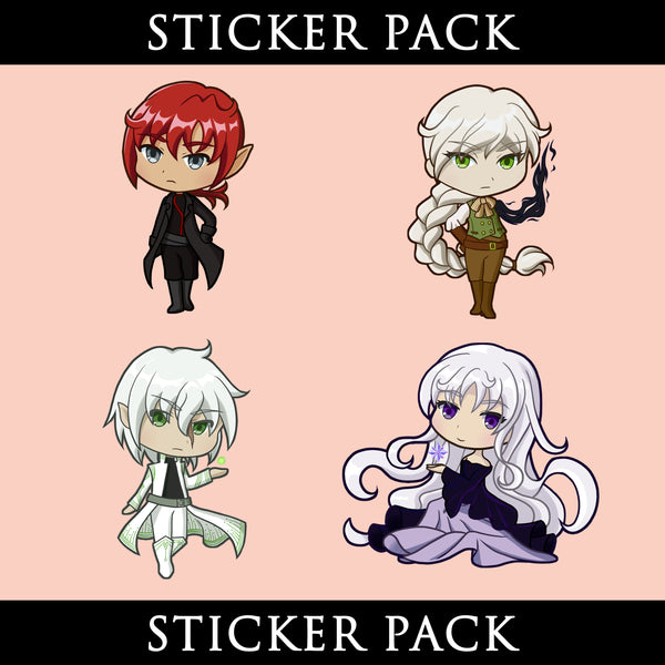 Blades Reforged Sticker Pack – Liz Sauco Books